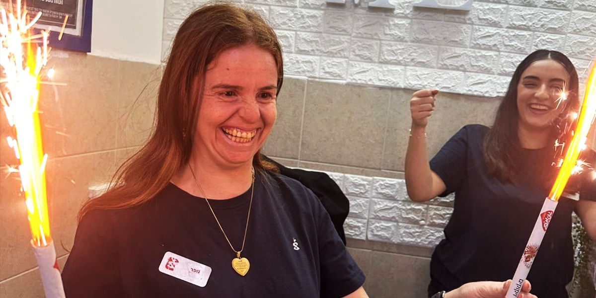 When Perseverance Meets Opportunity – Nofar's Story - צ'יימס ישראל